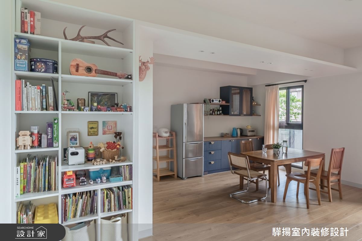 26坪新成屋(5年以下)_現代風餐廳廚房案例圖片_驊揚室內裝修設計有限公司_驊揚_58文森青3F之8－設計家 Searchome