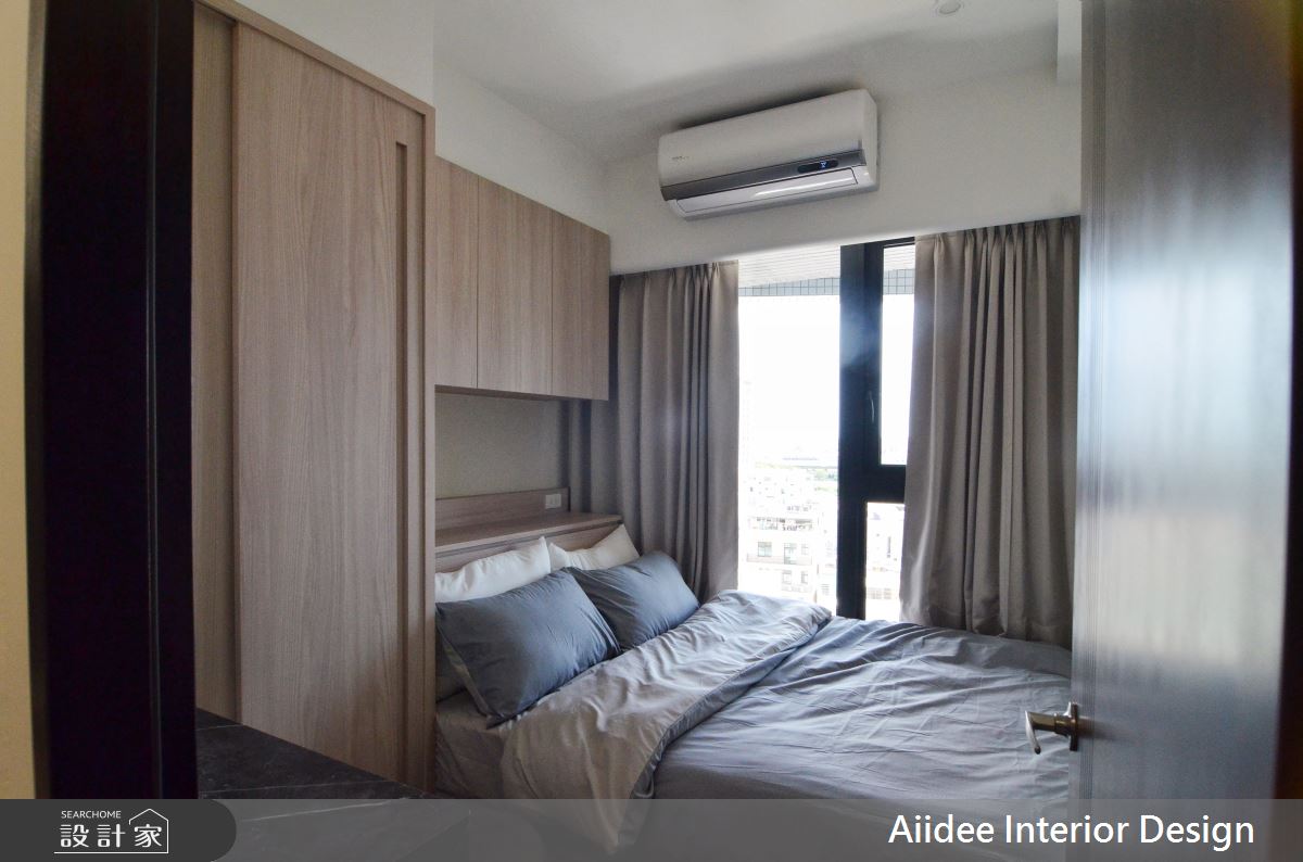 16坪新成屋(5年以下)_現代簡約風臥室案例圖片_艾迪室內裝修設計有限公司 AIIDEE Design_艾迪13_高雄仁武閱讀AI_16坪現代簡約風_高雄室內設計之8－設計家 Searchome