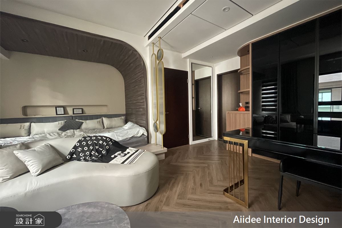 新成屋(5年以下)_奢華風客廳書房案例圖片_艾迪室內裝修設計有限公司 AIIDEE Design_艾迪16_橋頭奢華飯店宅_7.5坪奢華風_高雄室內設計之7－設計家 Searchome