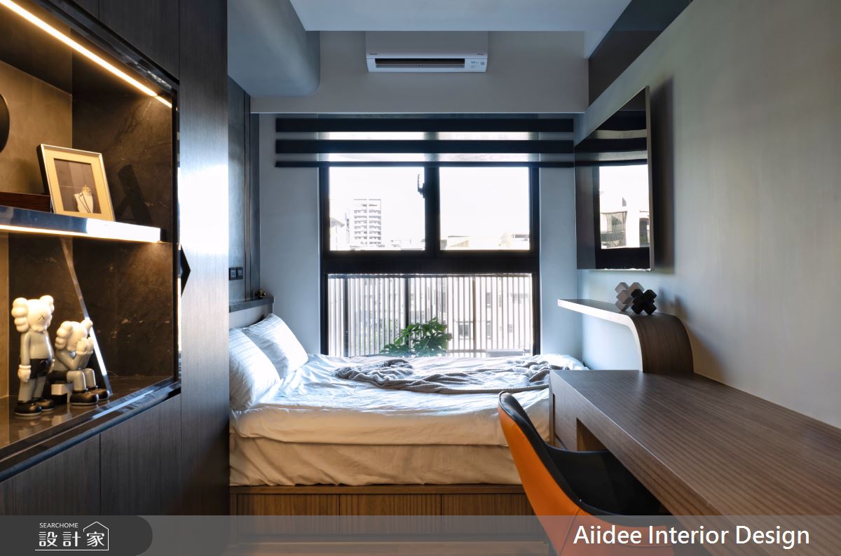 27坪預售屋_奢華風客房案例圖片_艾迪室內裝修設計有限公司 AIIDEE Design_艾迪21_仁武多城市_27坪奢華風_高雄室內設計之9－設計家 Searchome