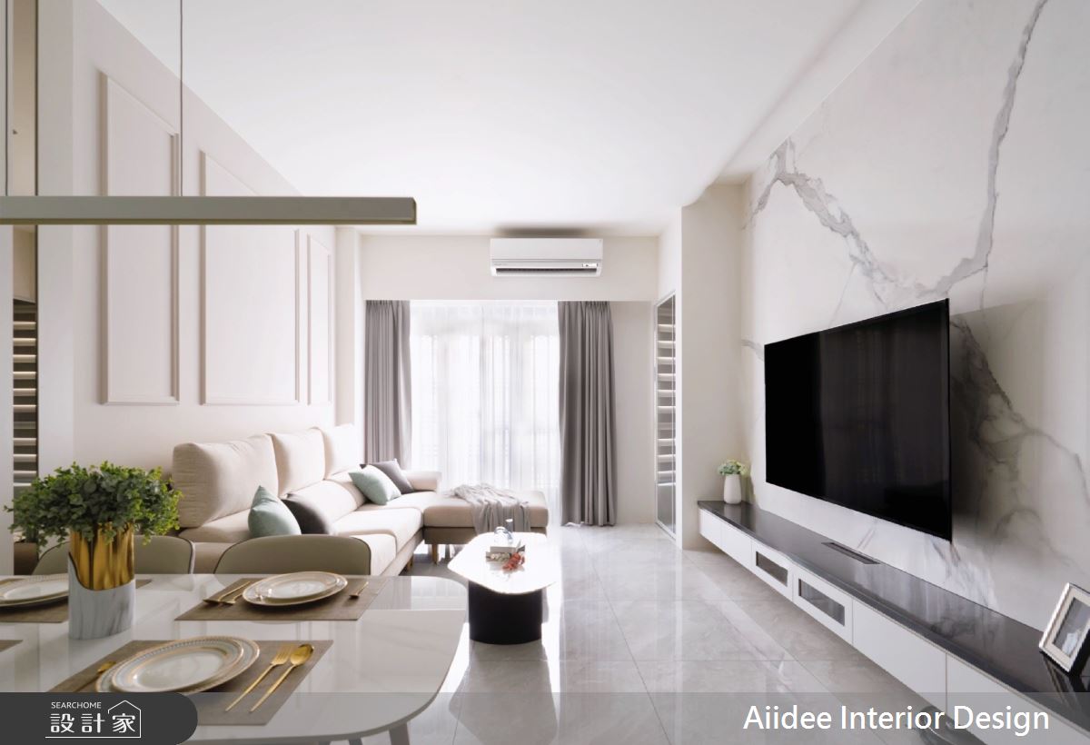 新成屋(5年以下)_現代輕美式風客廳餐廳案例圖片_艾迪室內裝修設計有限公司 AIIDEE Design_艾迪22_仁武透天_37.5坪現代輕美式風_高雄室內設計之2－設計家 Searchome