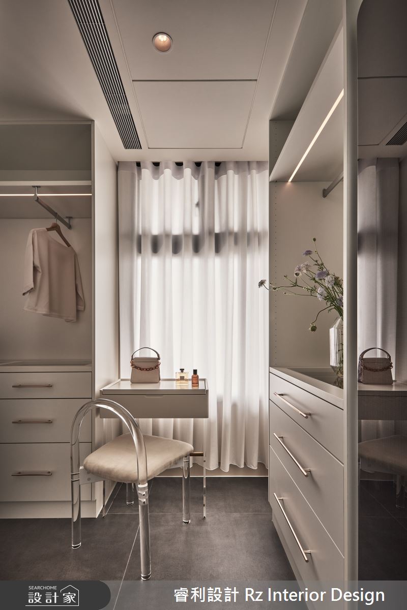 26坪新成屋(5年以下)_混搭風更衣間案例圖片_睿利設計_睿利_07.逆時針的餘燼之21－設計家 Searchome
