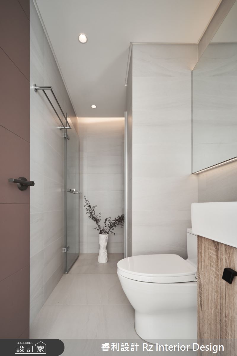 老屋(16~30年)_混搭風浴室案例圖片_睿利設計_睿利_18.家宛然之17－設計家 Searchome