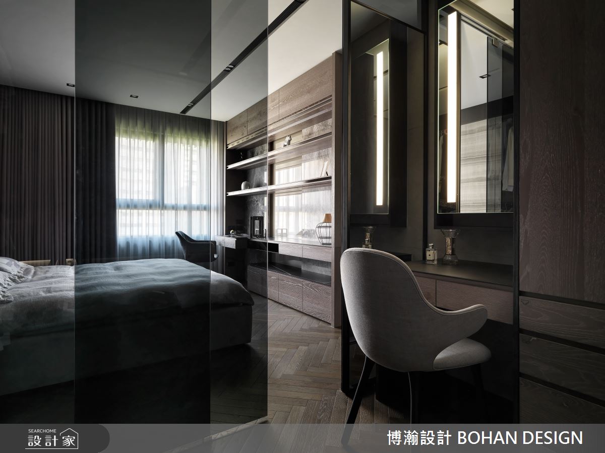 30坪新成屋(5年以下)_現代風臥室更衣間案例圖片_博瀚設計 BOHAN DESIGN_博瀚_03之11－設計家 Searchome