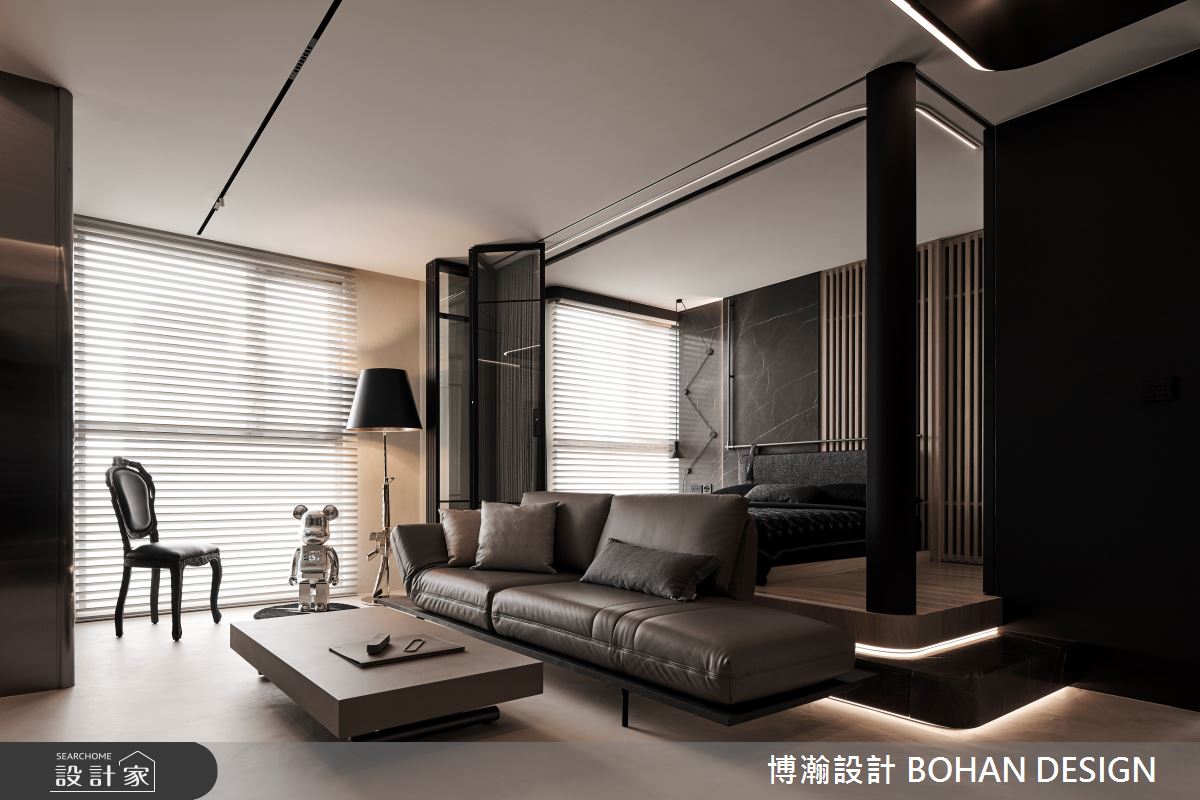 17坪新成屋(5年以下)_現代風客廳臥室案例圖片_博瀚設計 BOHAN DESIGN_博瀚_06之7－設計家 Searchome