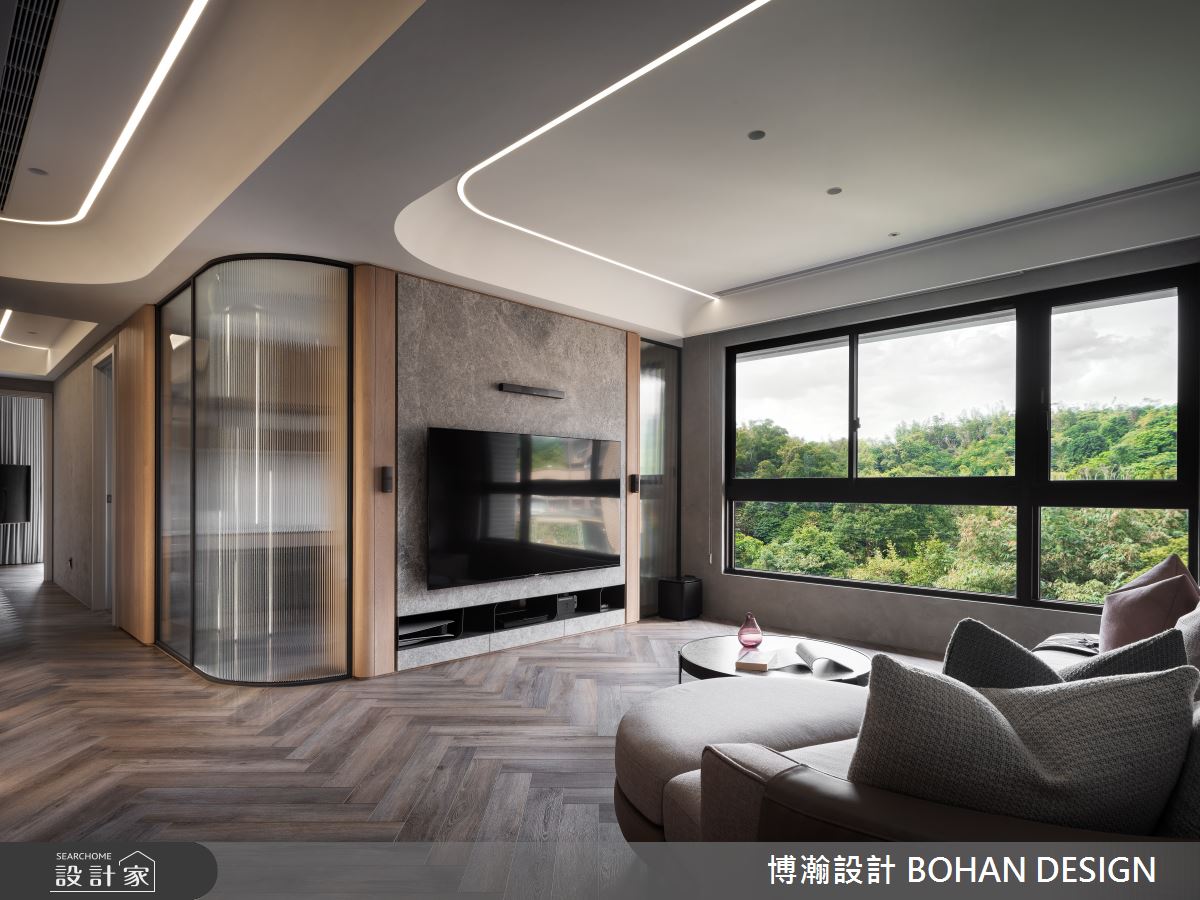 40坪新成屋(5年以下)_現代風客廳案例圖片_博瀚設計 BOHAN DESIGN_博瀚_10之1－設計家 Searchome
