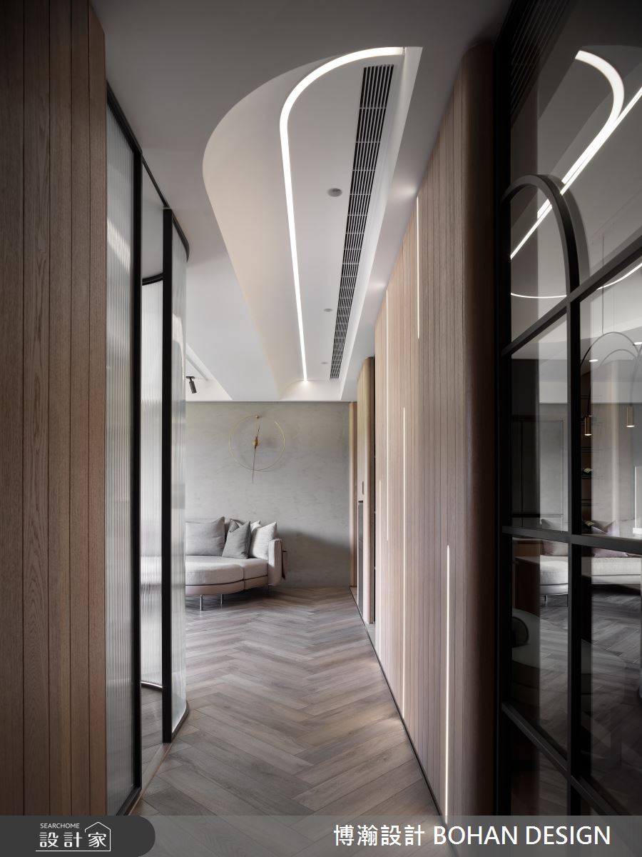 40坪新成屋(5年以下)_現代風走廊案例圖片_博瀚設計 BOHAN DESIGN_博瀚_10之9－設計家 Searchome