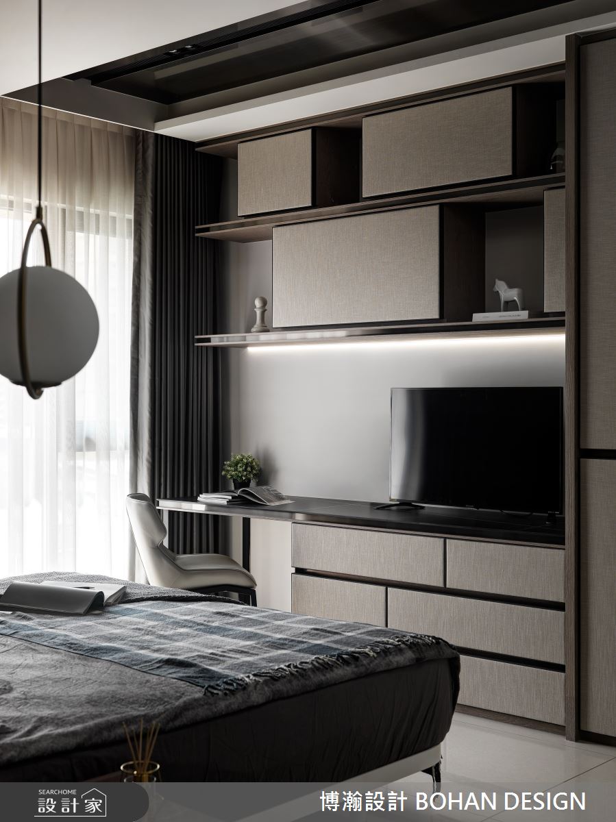 40坪新成屋(5年以下)_現代風臥室案例圖片_博瀚設計 BOHAN DESIGN_博瀚_13之8－設計家 Searchome