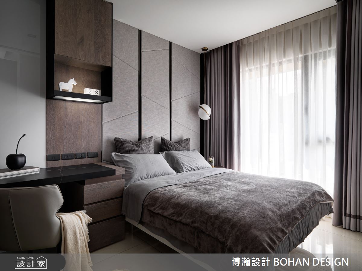 40坪新成屋(5年以下)_現代風臥室案例圖片_博瀚設計 BOHAN DESIGN_博瀚_13之11－設計家 Searchome