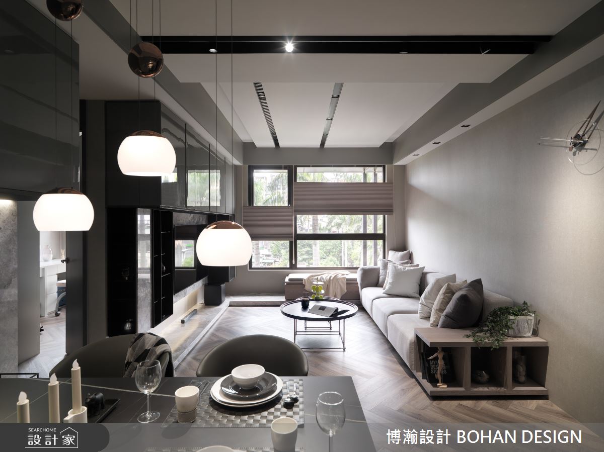 30坪新成屋(5年以下)_現代風客廳餐廳案例圖片_博瀚設計 BOHAN DESIGN_博瀚_15之3－設計家 Searchome