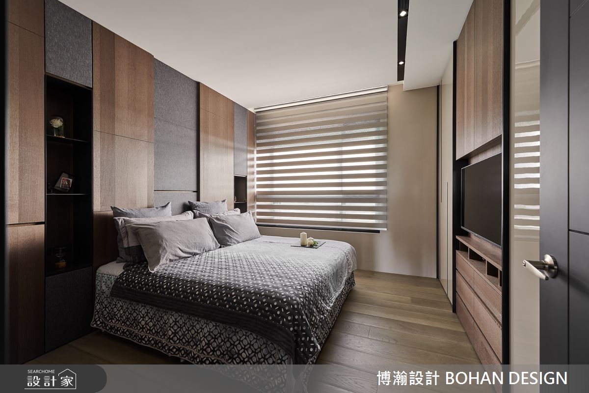 40坪新成屋(5年以下)_現代風臥室案例圖片_博瀚設計 BOHAN DESIGN_博瀚_16之18－設計家 Searchome