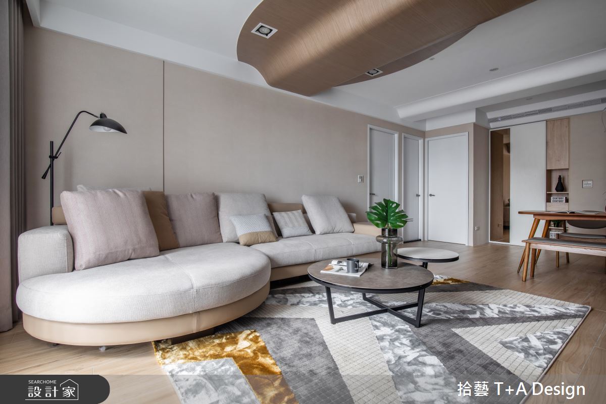 18坪中古屋(5~15年)_現代風客廳案例圖片_拾藝設計_拾藝_25新竹_18坪現代風之18－設計家 Searchome