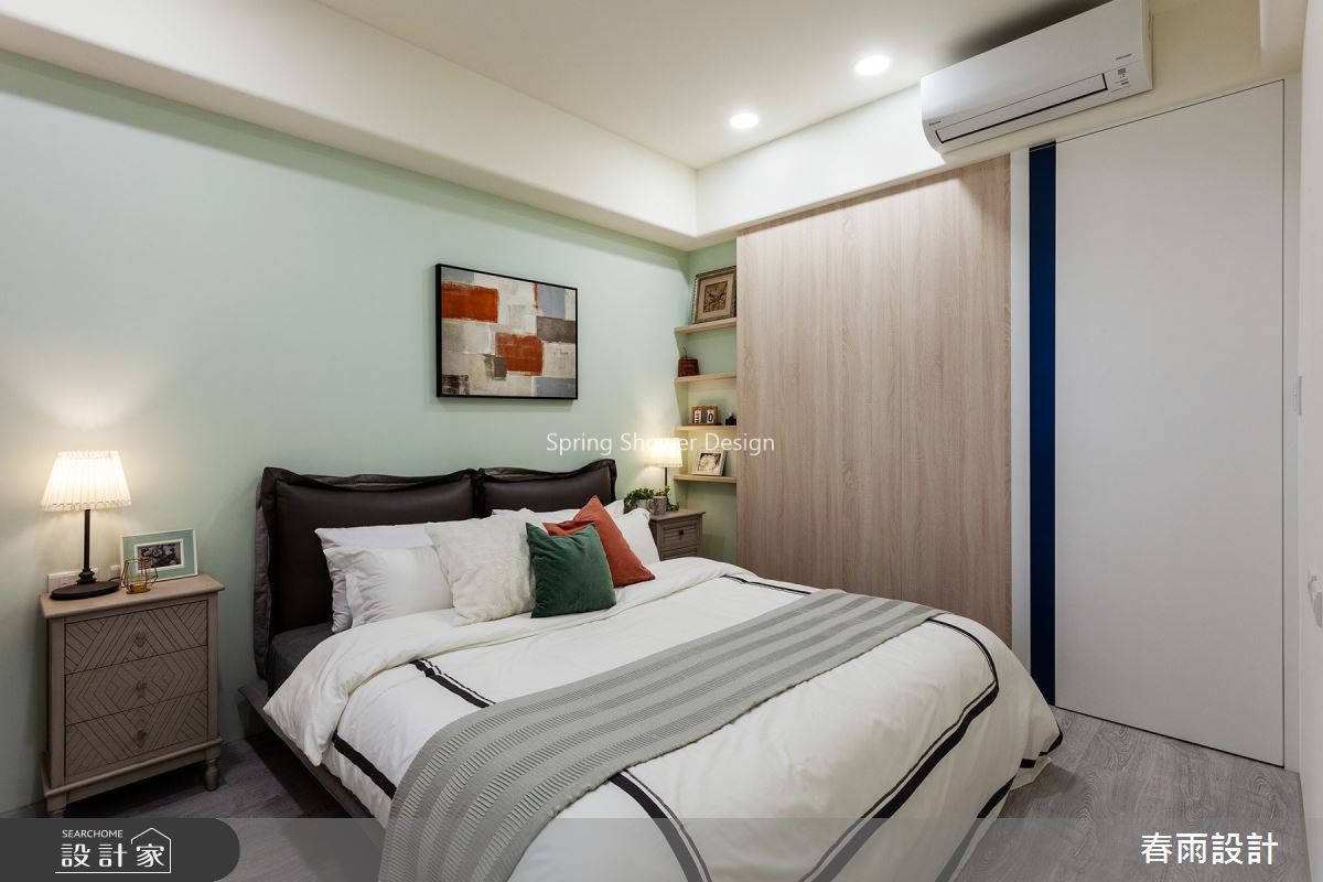 20坪預售屋_美式風臥室案例圖片_春雨設計_春雨_98 台北灣江南大宅之29－設計家 Searchome
