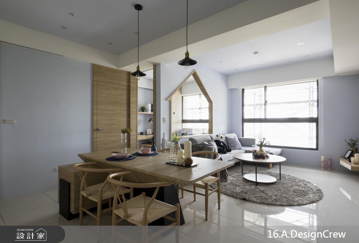 25坪新成屋(5年以下)_現代風客廳餐廳案例圖片_16.A.DesignCrew_16.A.DesignCrew_04之2－設計家 Searchome