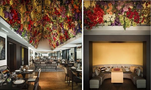 陽剛與嬌柔的元素的融合 香港SEVVA餐廳－設計家 Searchome