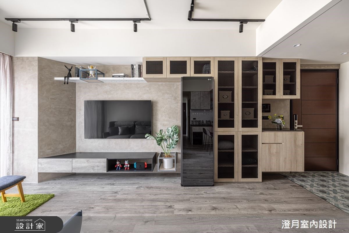 18坪個性又溫暖的工業風居家，設計秘訣大公開！－設計家 Searchome